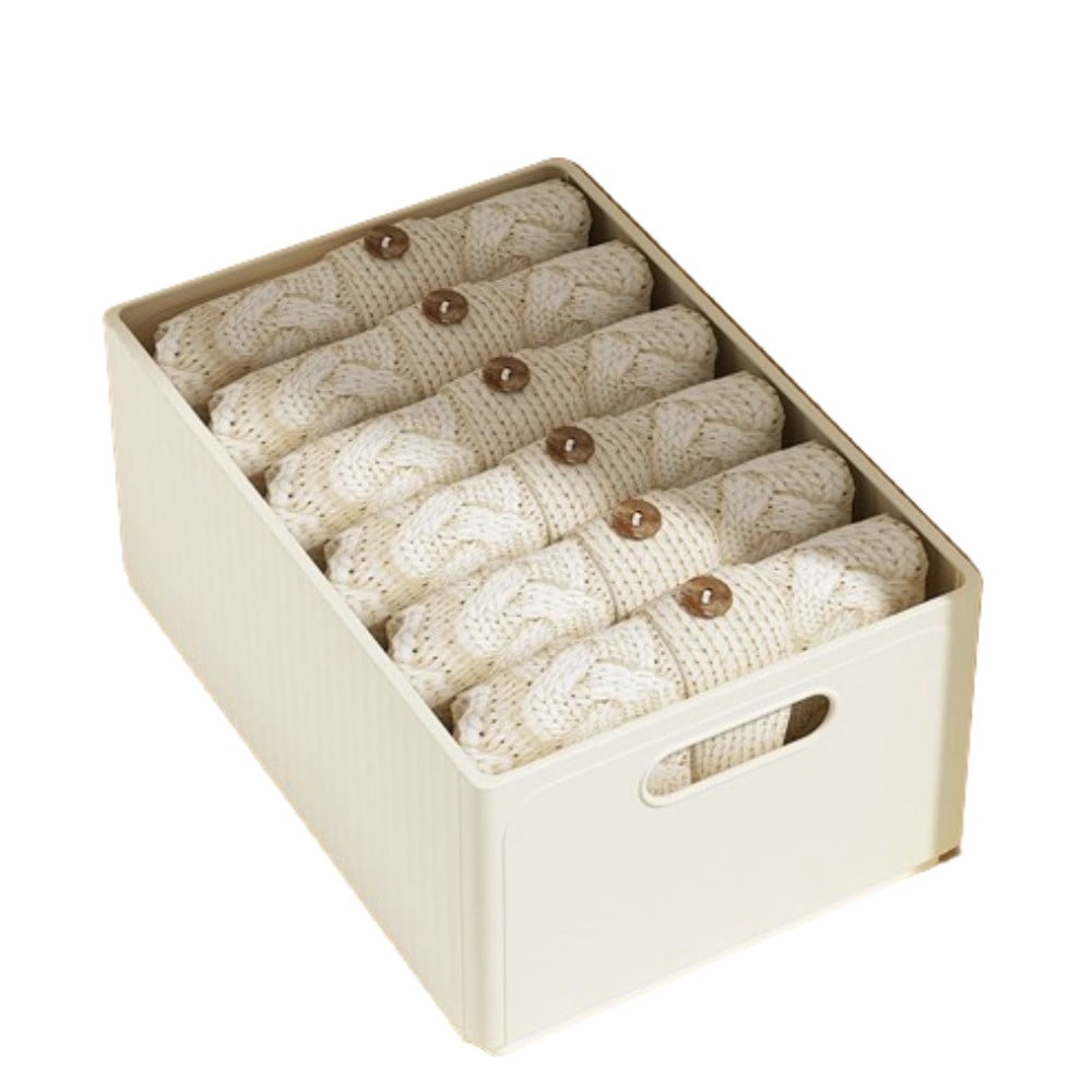 Plastic Clothing Storage Container,Foldable Underwear Drawer Organizer ...