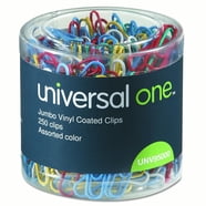 Universal Jumbo Silver Nonskid Paper Clips, Wire, Large Size, 1000/Pack ...