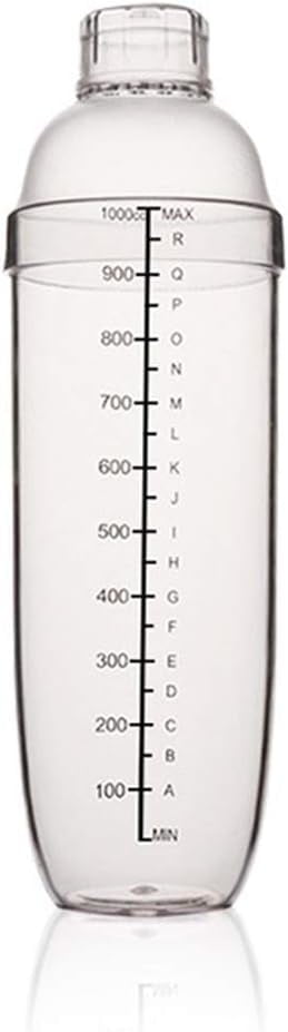 Plastic Cocktail Shaker, Manual Drink Mixer Pearl Tea Cocktail Shaker ...
