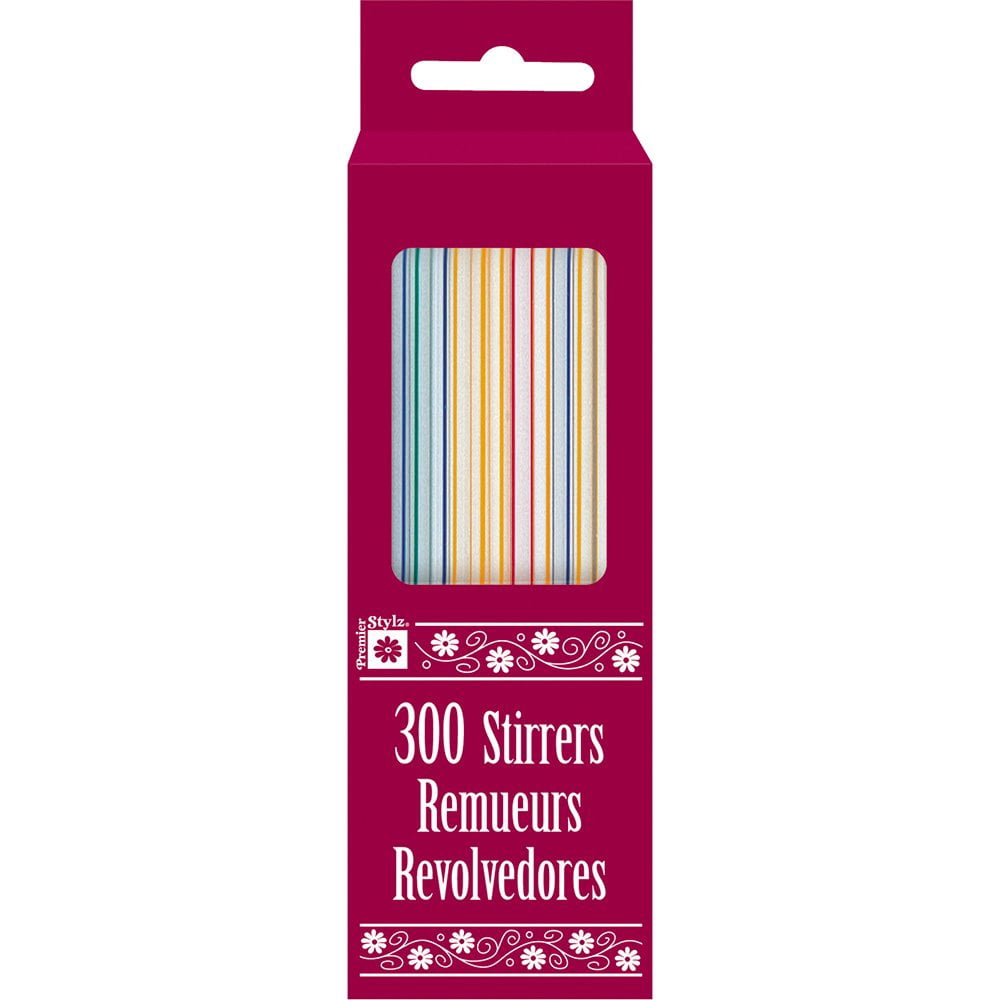 Plastic Coffee Stirrers, Assorted, 300ct - Walmart.com