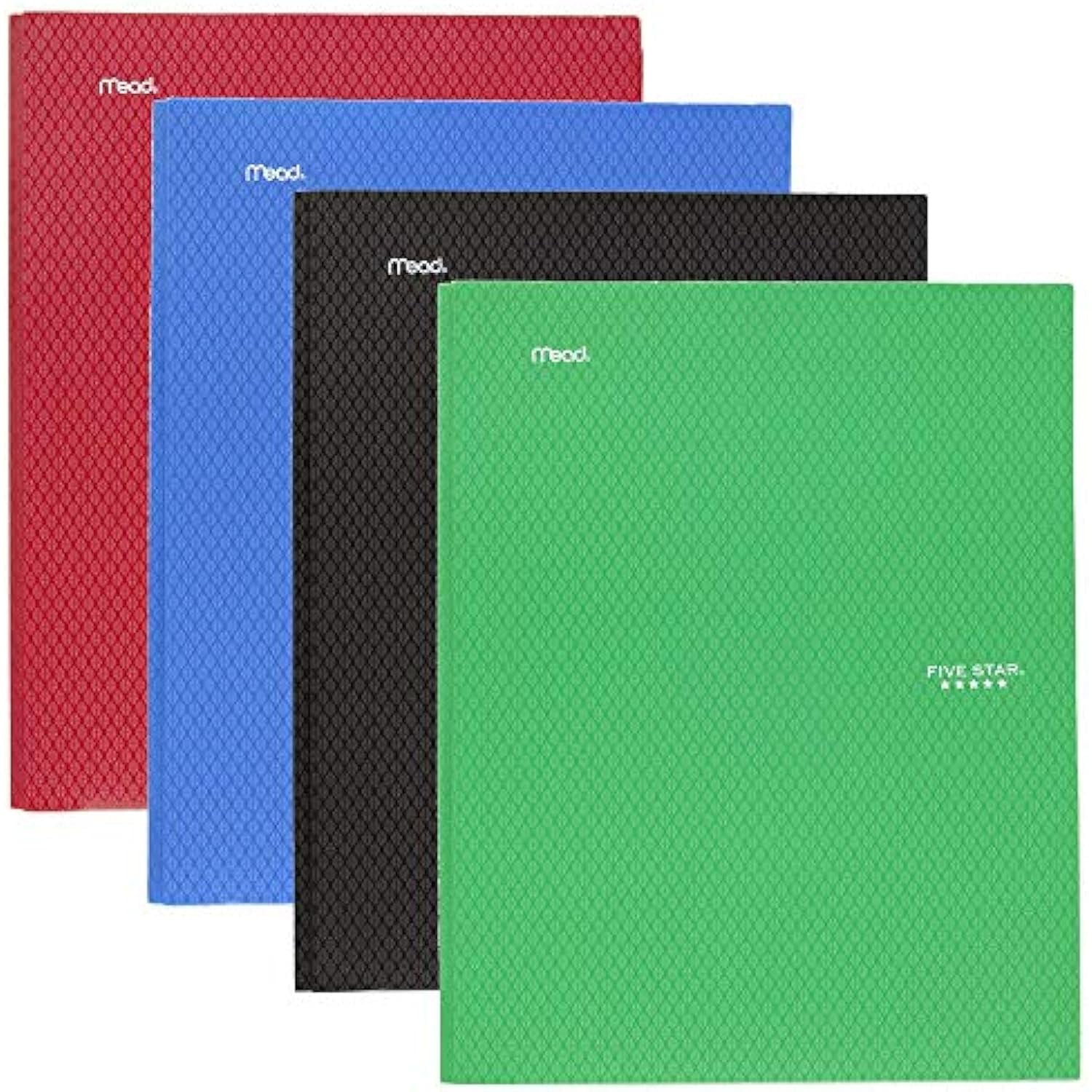 Plastic Colored Folders with Pockets and Prong Fasteners for 3-Ring ...