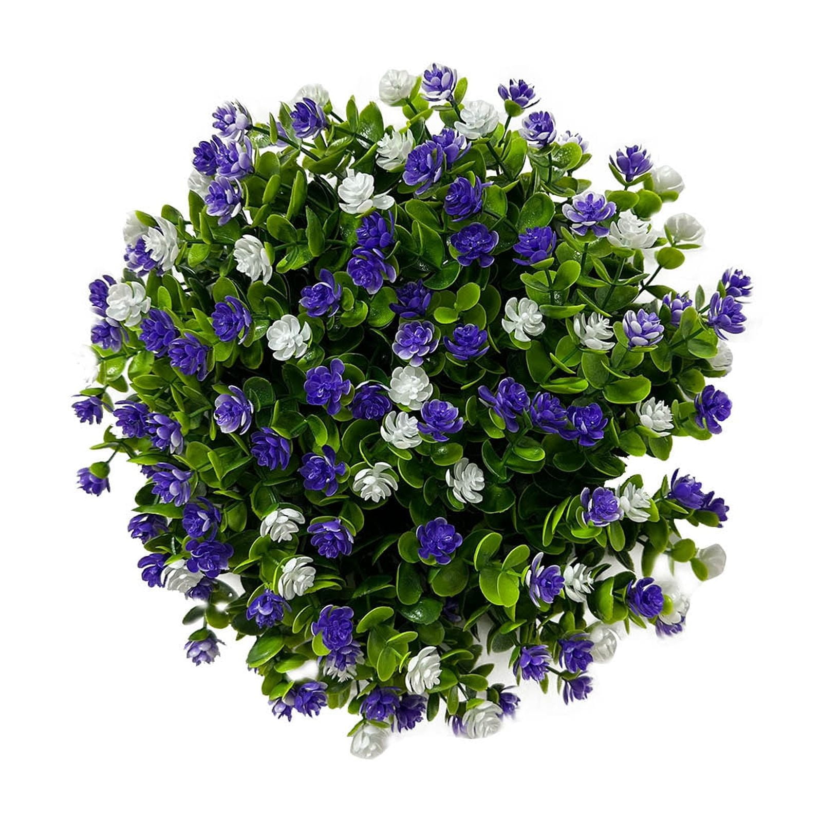 Plastic Colorful Spring Summer Wreath - 13x13in Vibrant Leaf Door ...