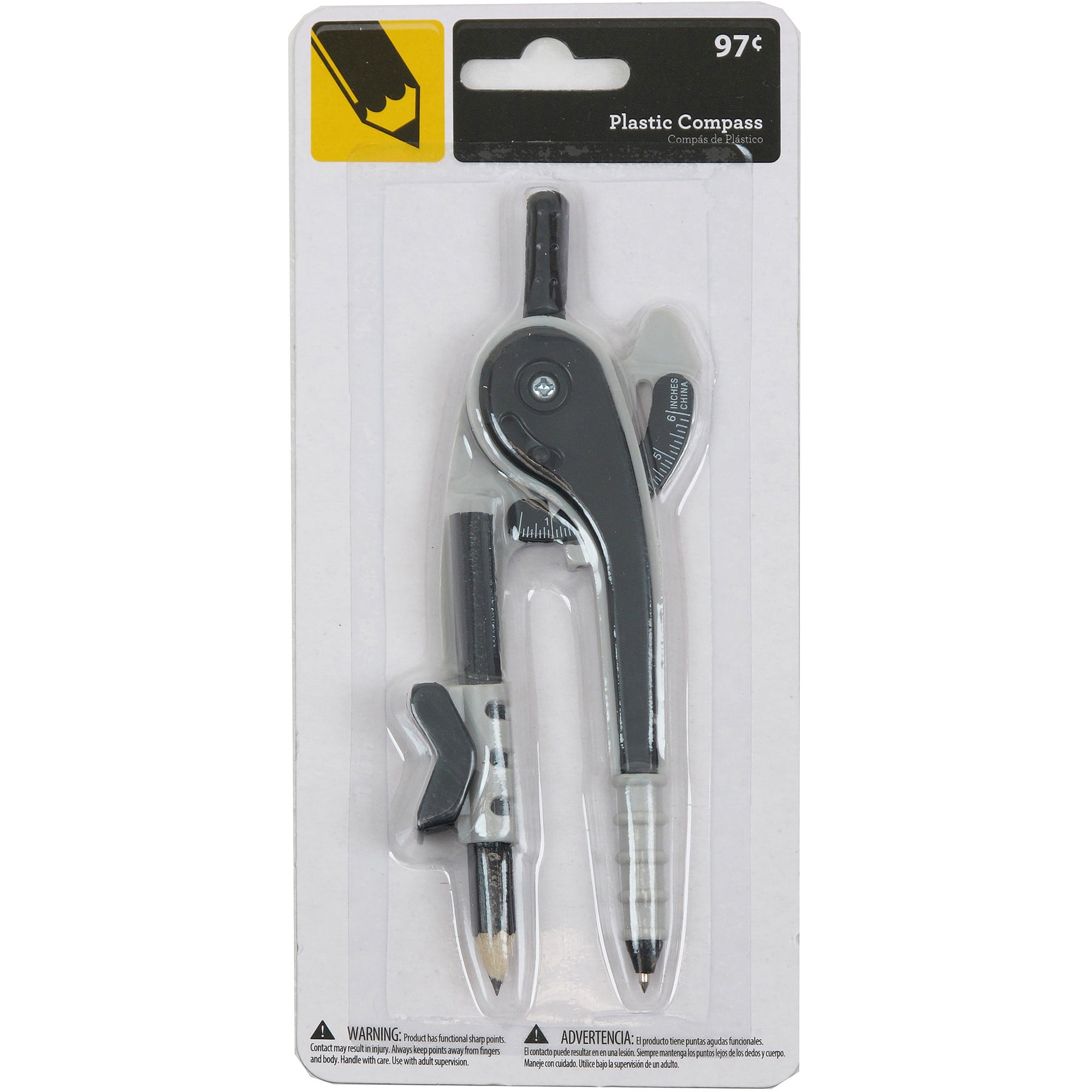 Plastic Compass, Available in Multiple Colors - Walmart.com