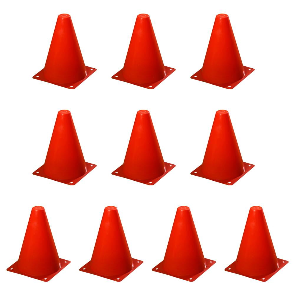 Plastic Cones Safety Sports Exercise Football Training Pitch Fitness ...