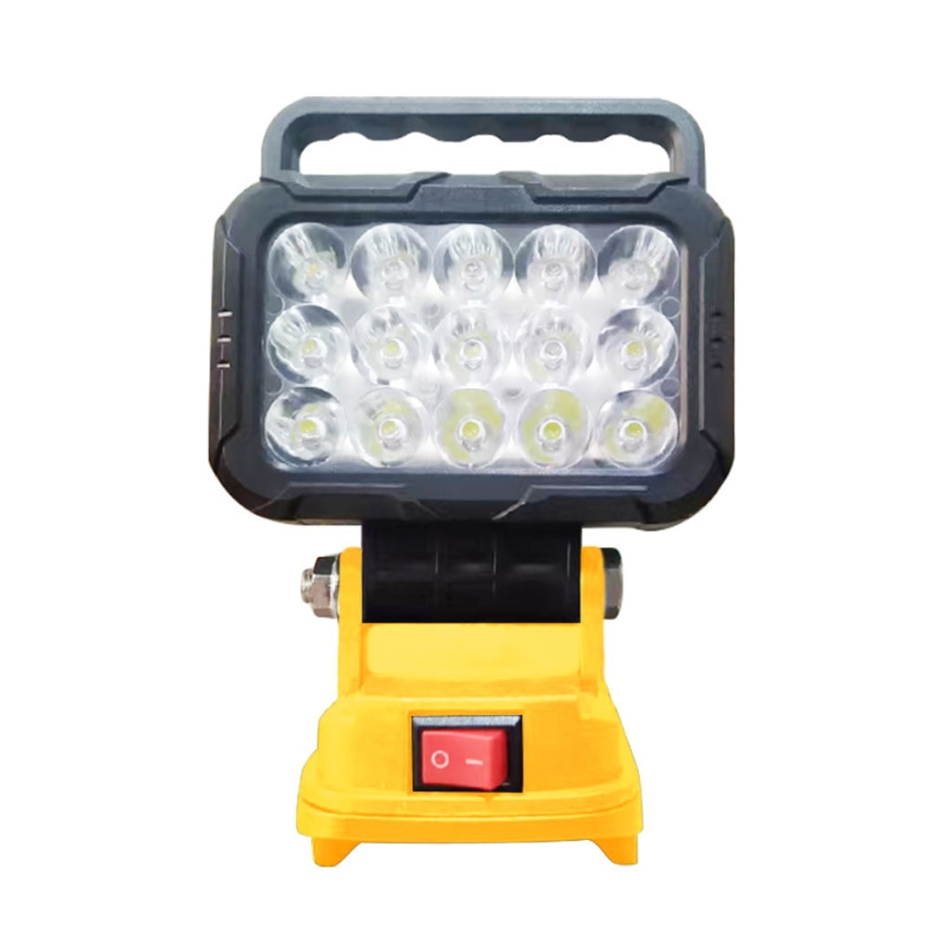 Plastic Construction Cordless LED Work Light USB Charging Port ...