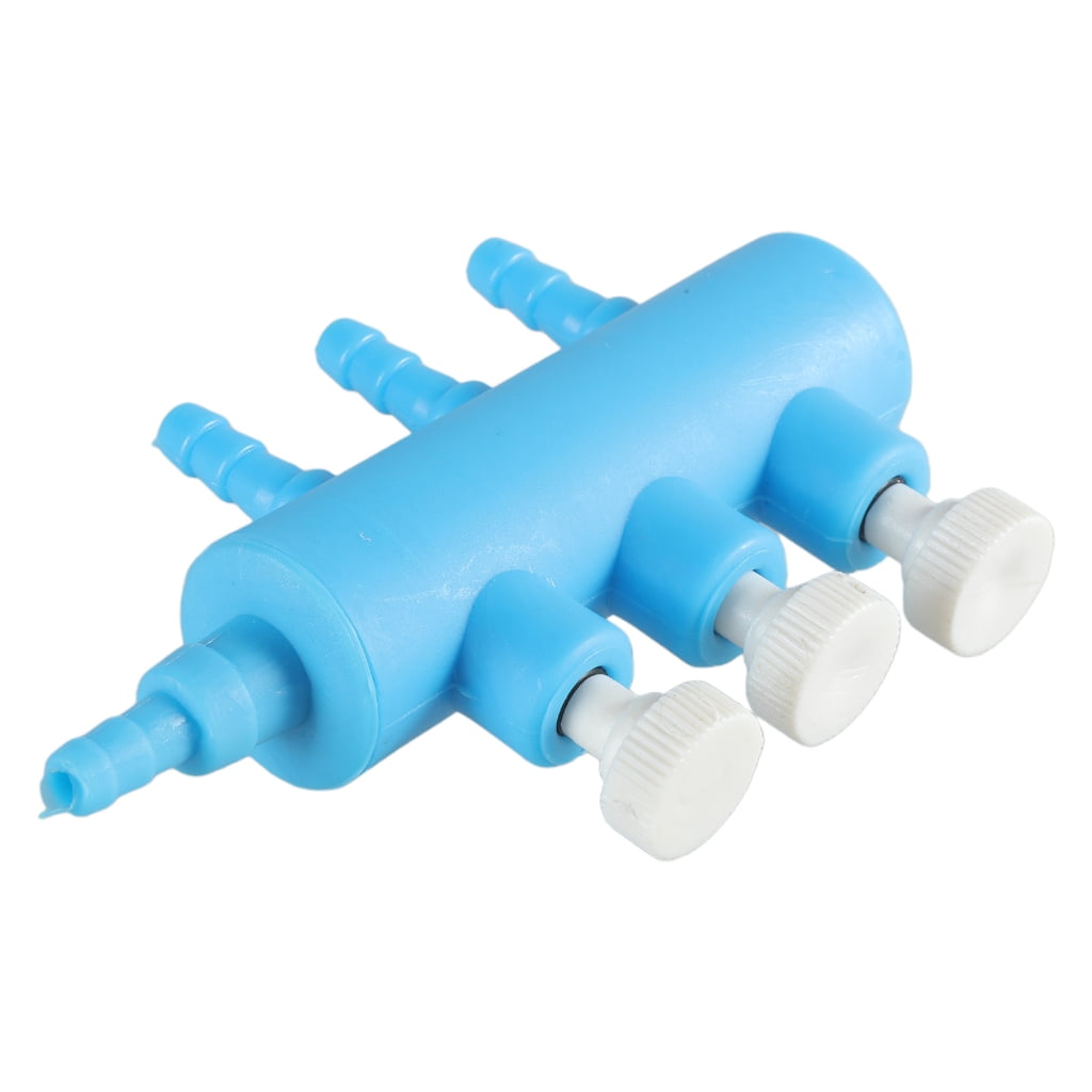 Plastic Control for Valve Aquarium 2/3/4/5/6 Way Air Line Connector ...