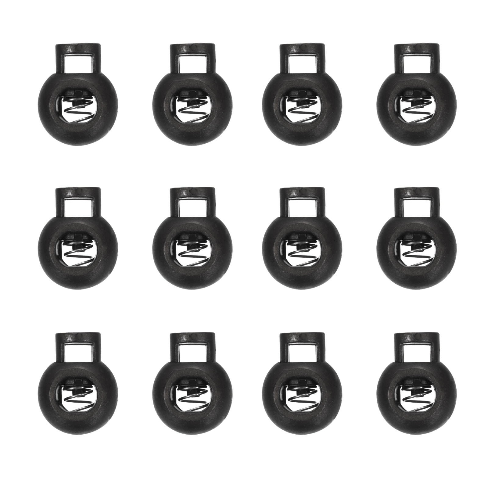 Plastic Cord Lock Single Hole Toggle Stopper Round Ball Shaped ...
