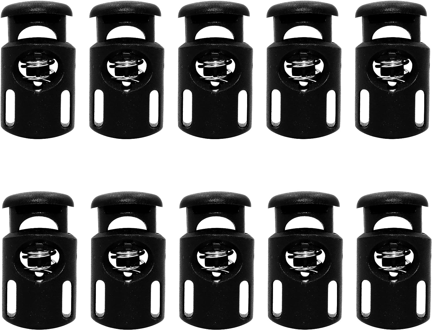 Plastic Cord Locks Single Hole Spring Plug,Suit for Drawstrings ...