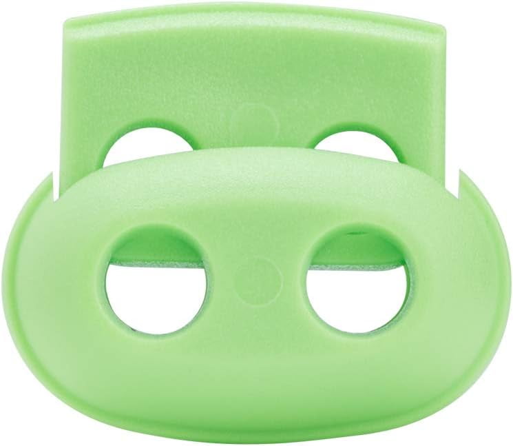Plastic Cord Locks Spring Toggle Stopper Double Hole Cord Locks For ...