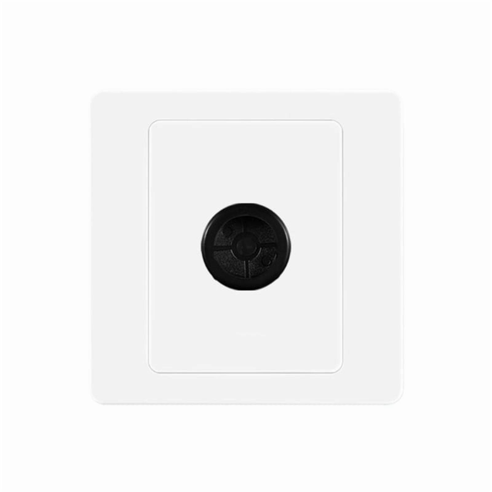 Plastic Cover Plate Elegant Socket Cover Plate with Cable Outlet for ...