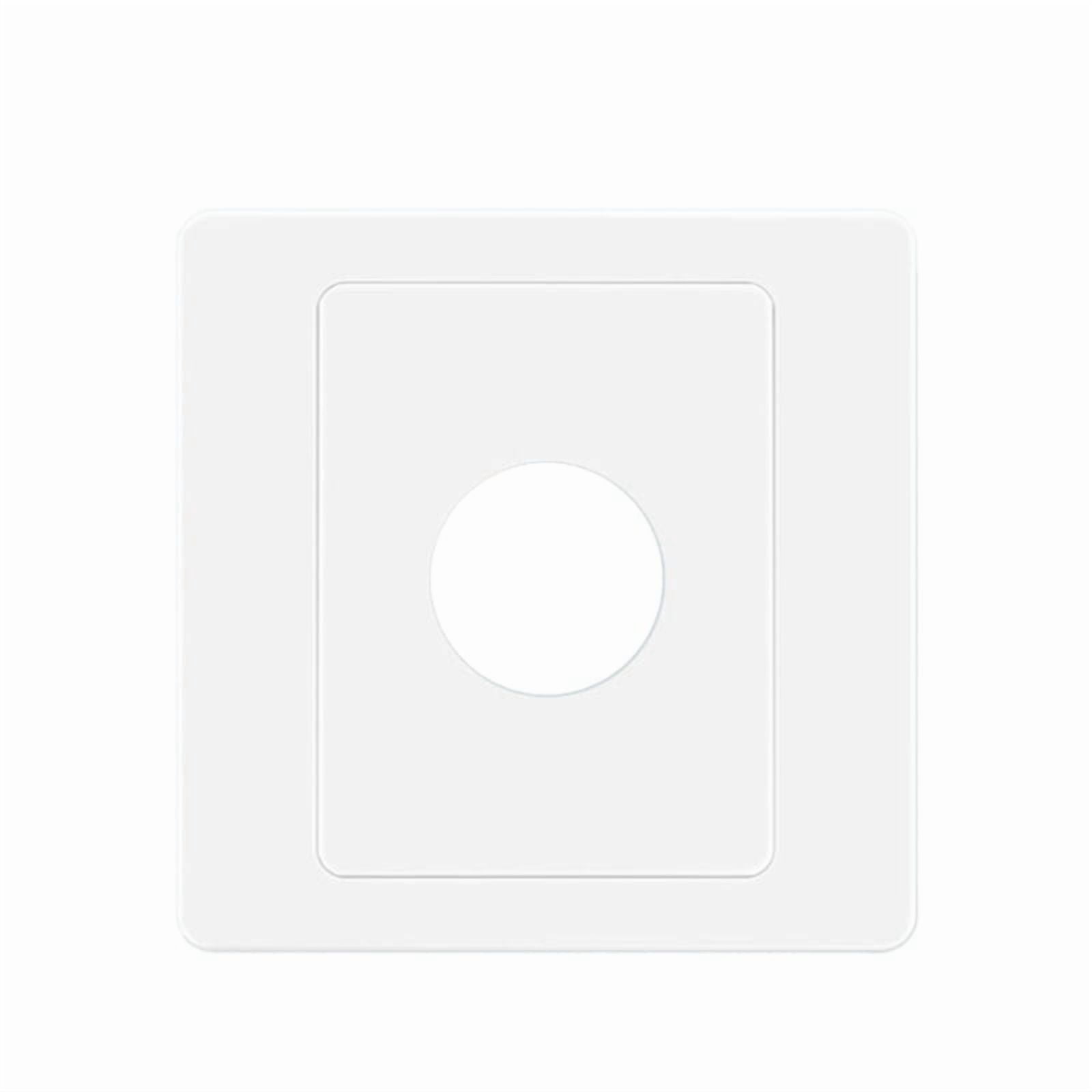 Plastic Cover Plate Elegant Socket Cover Plate with Cable Outlet for ...