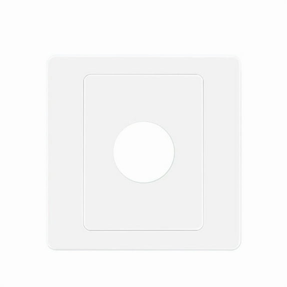 Plastic Cover Plate Elegant Socket Cover Plate with Cable Outlet for ...
