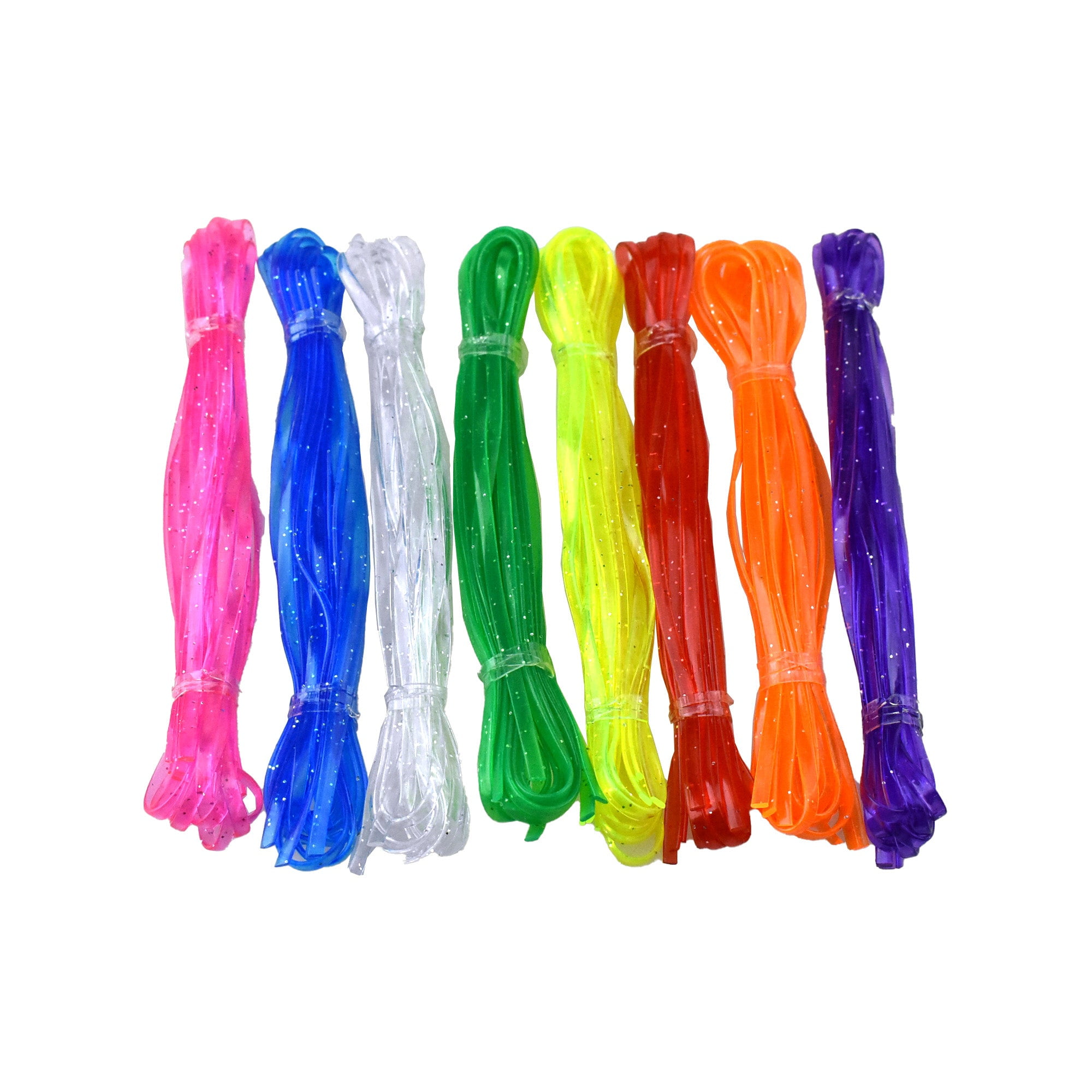 Plastic Craft Flat Lace Cord, 2-1/2-Feet, 24-Piece - Glitter - Walmart.com