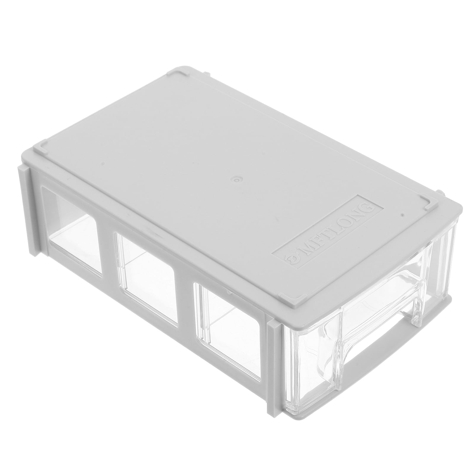 Plastic Craft Storage Drawers Desktop Storage Box With Drawers Plastic ...