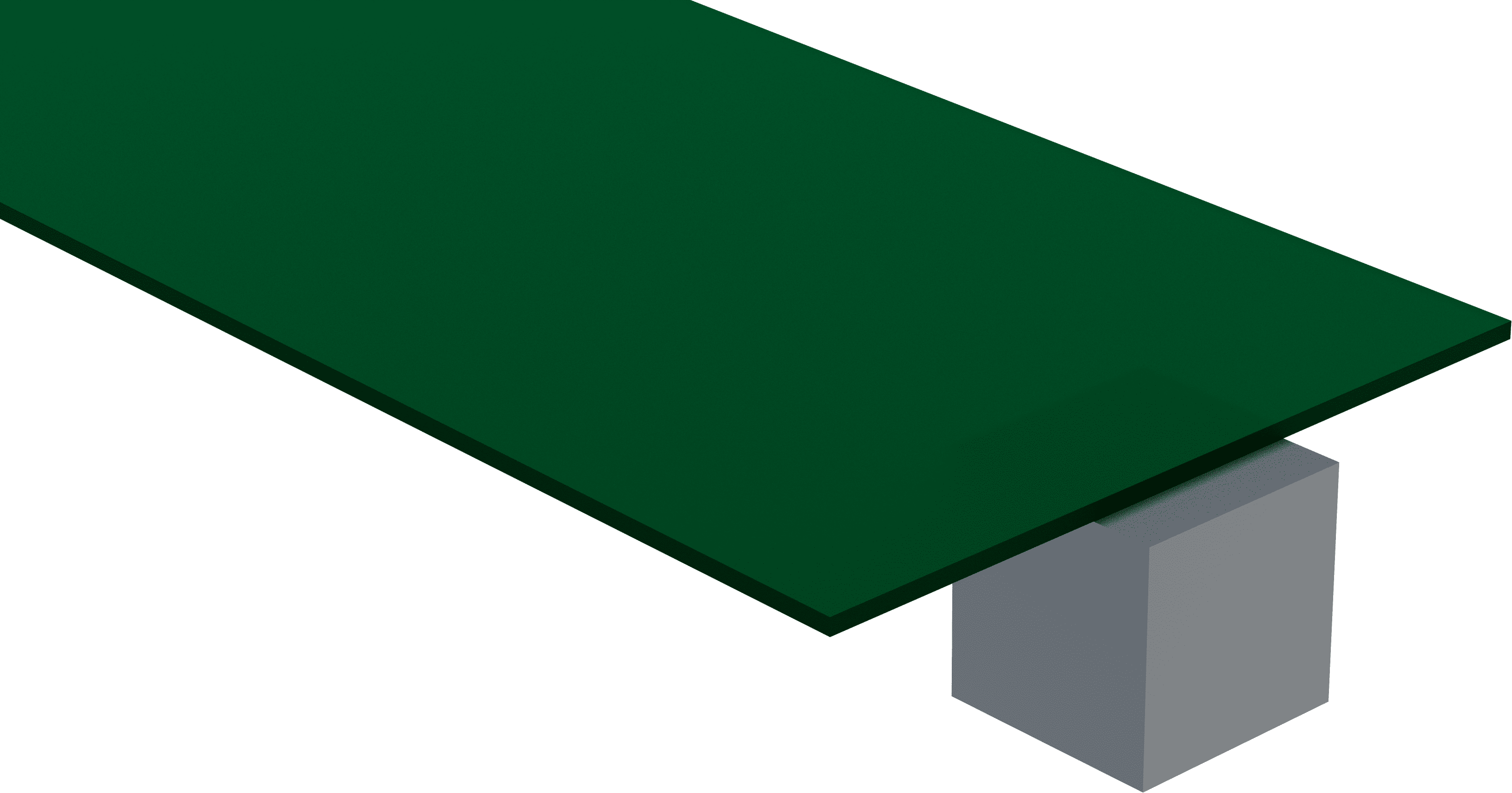 Plastic-Craft Translucent Acrylic Sheet, 2108 Green, 1/4" Thick, 24" W ...