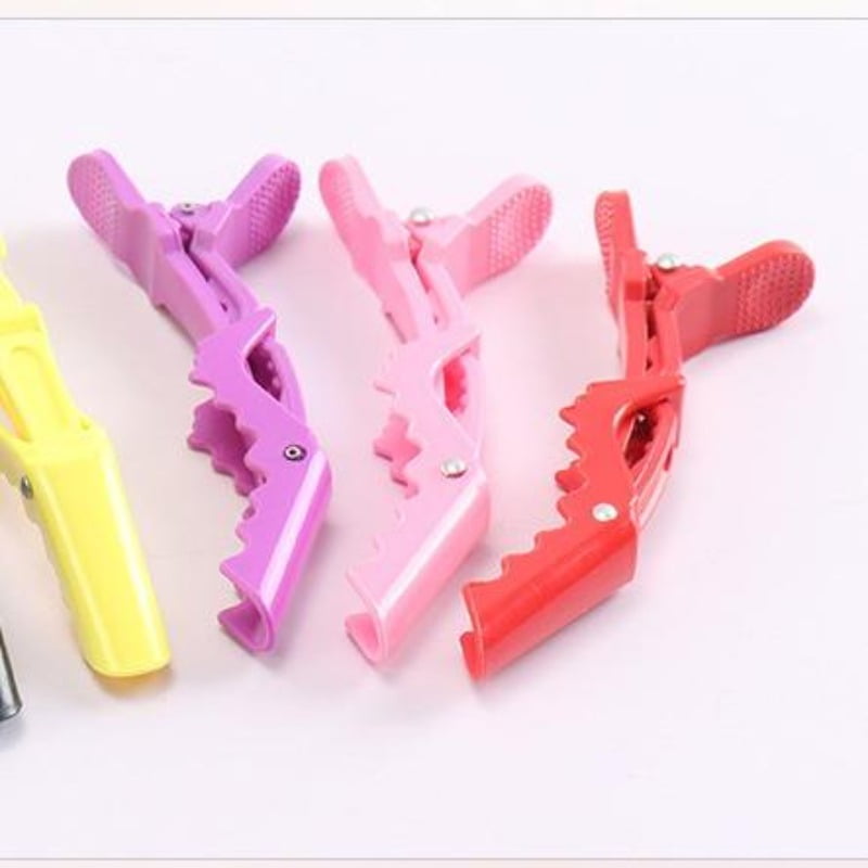 Plastic Crocodile Hair Clips for Sectioning – Professional Salon Hair ...