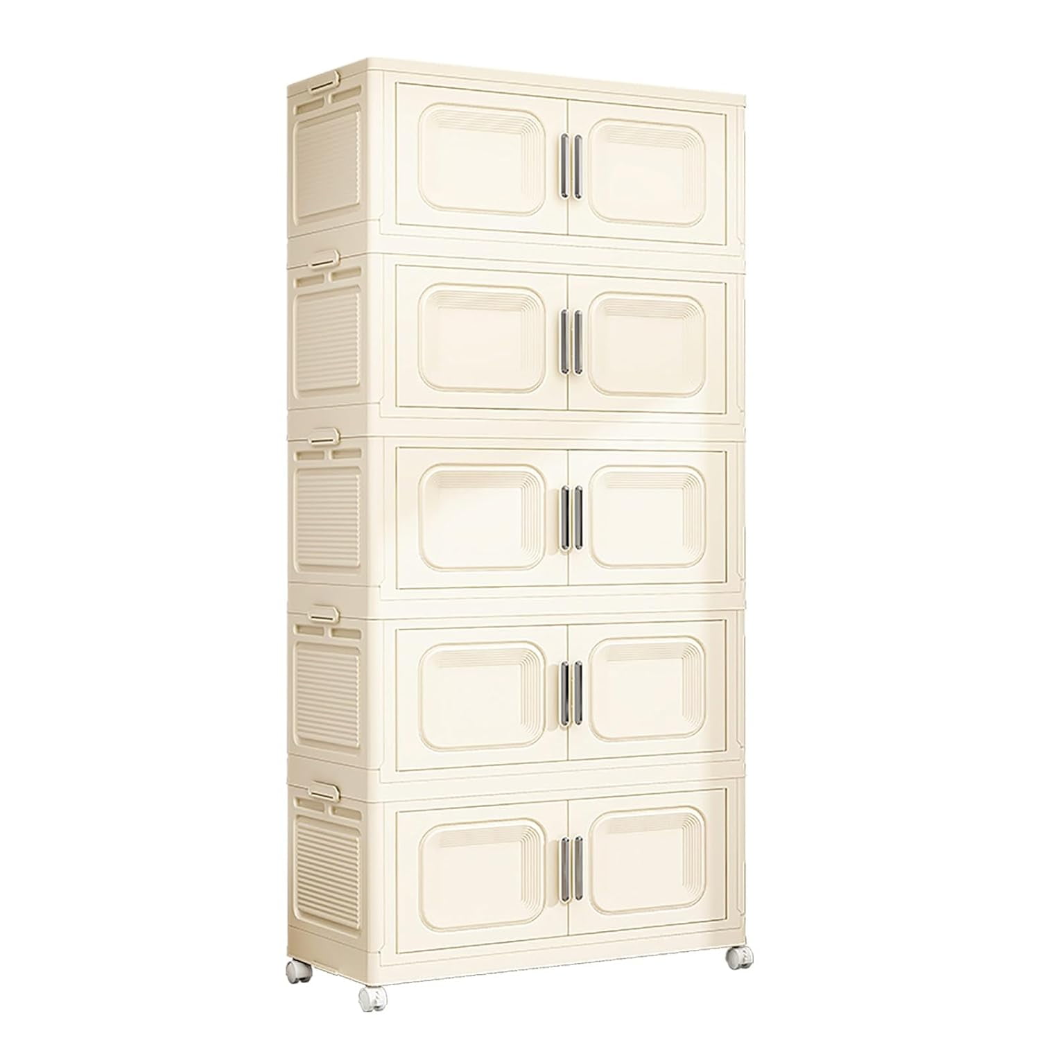Plastic Cupboard for Storage Utility Storage Cabinet Foldable Cupboards ...