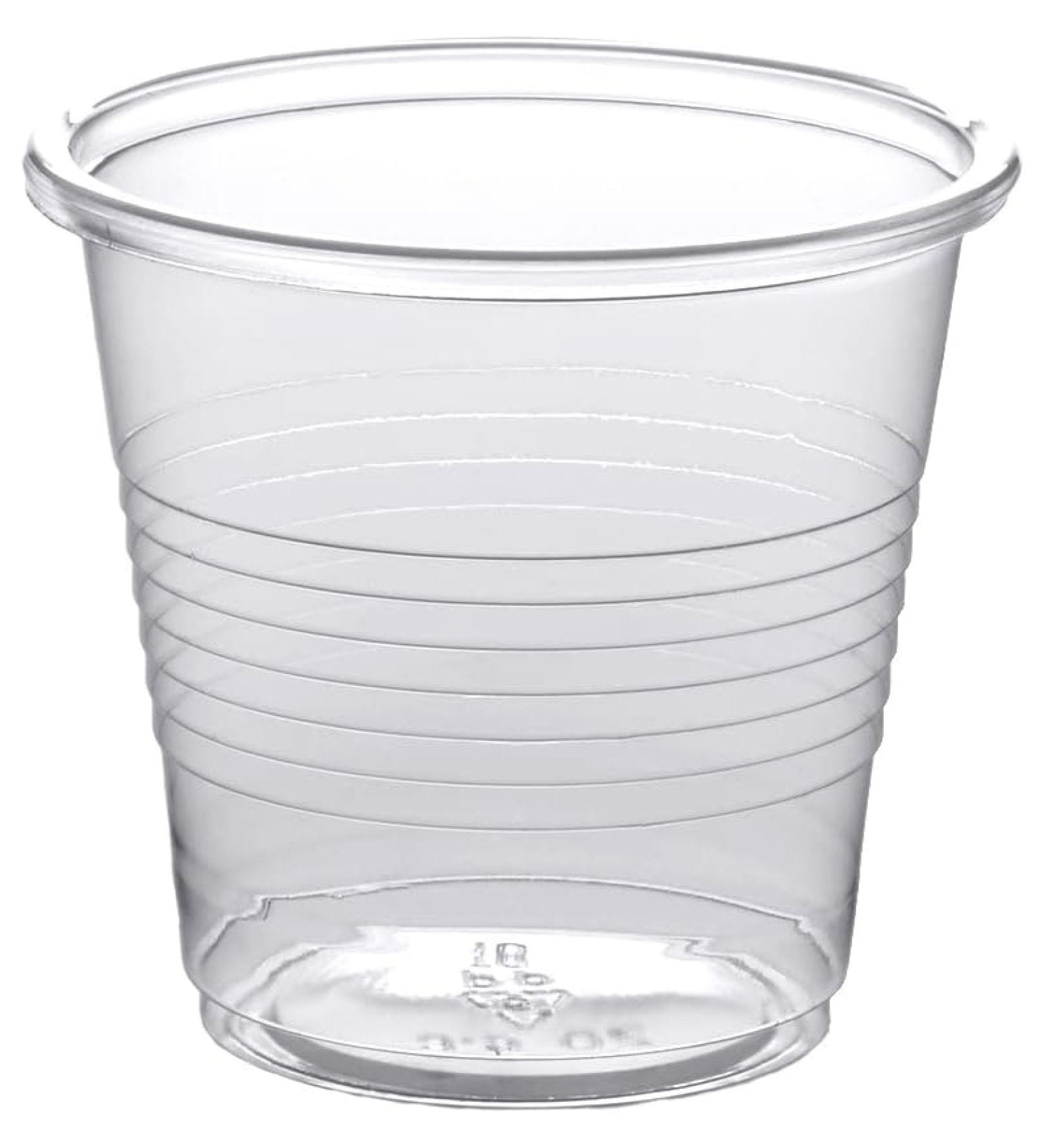 Plastic Cups 3 oz Disposable Clear Cups 3 ounce Bulk - Small Bathroom ...
