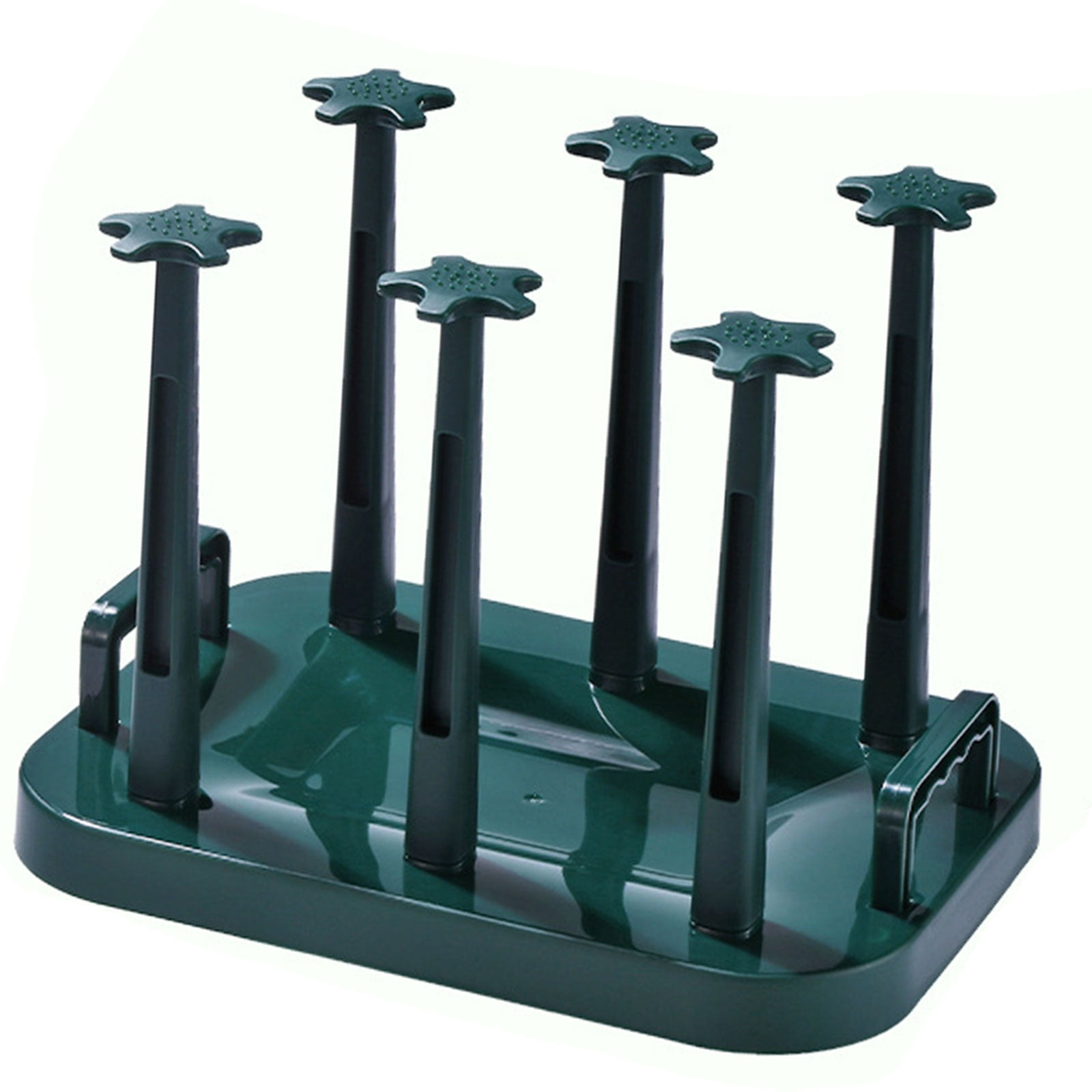 Plastic Cups Drying Rack Upside Down Teas Cup Holder Saving Space Glass ...