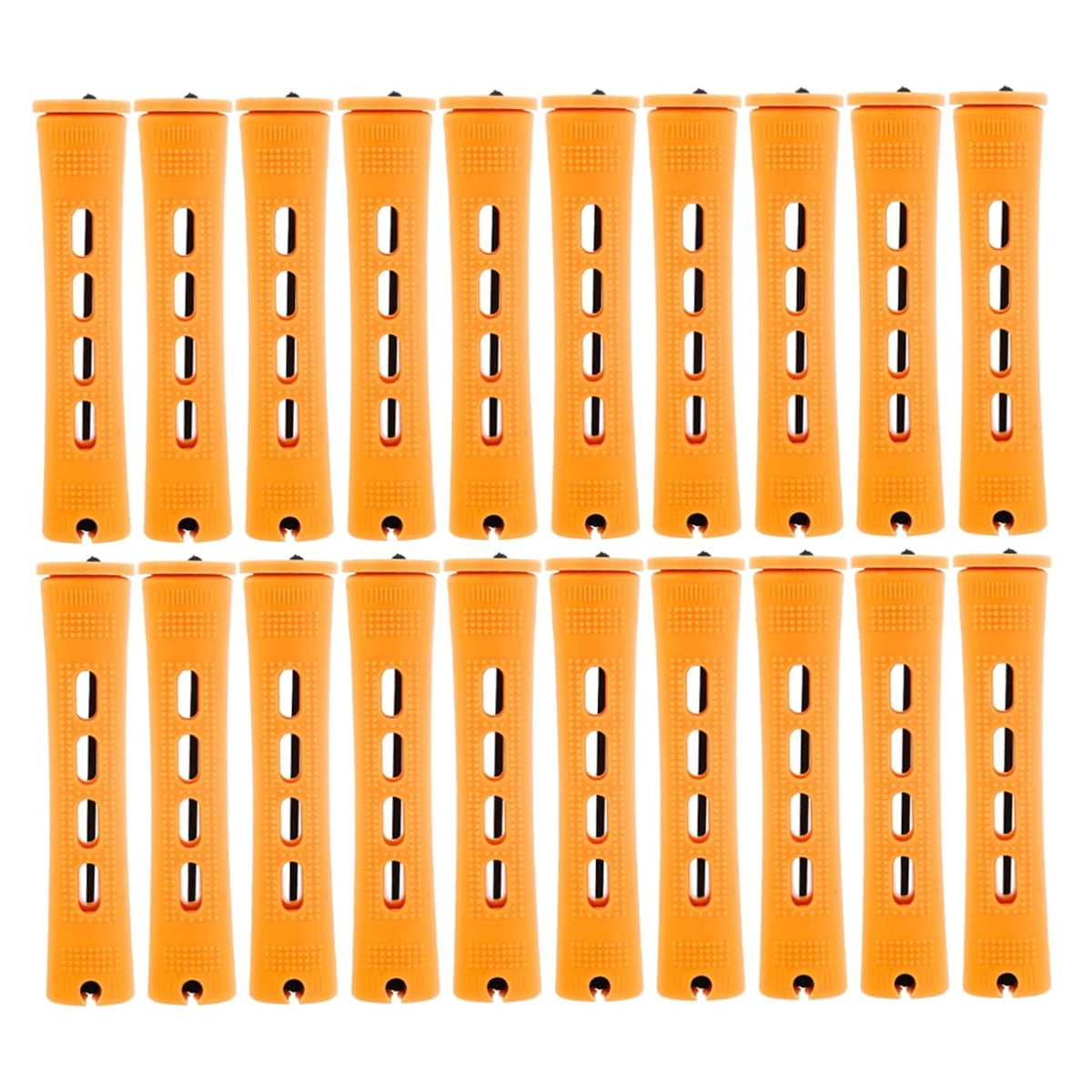 Plastic Curl Rods for Natural Hair, Perm Rods Set with Elasticity for ...