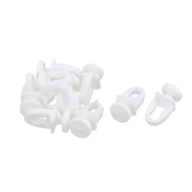 Plastic Curtain Glider Track Carrier Slide Slider Wheels Roller 10pcs ...