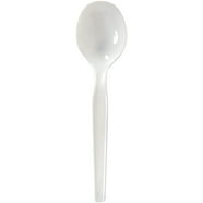 Dixie Plastic Cutlery, Heavyweight Soup Spoons, White, 100/Box ...