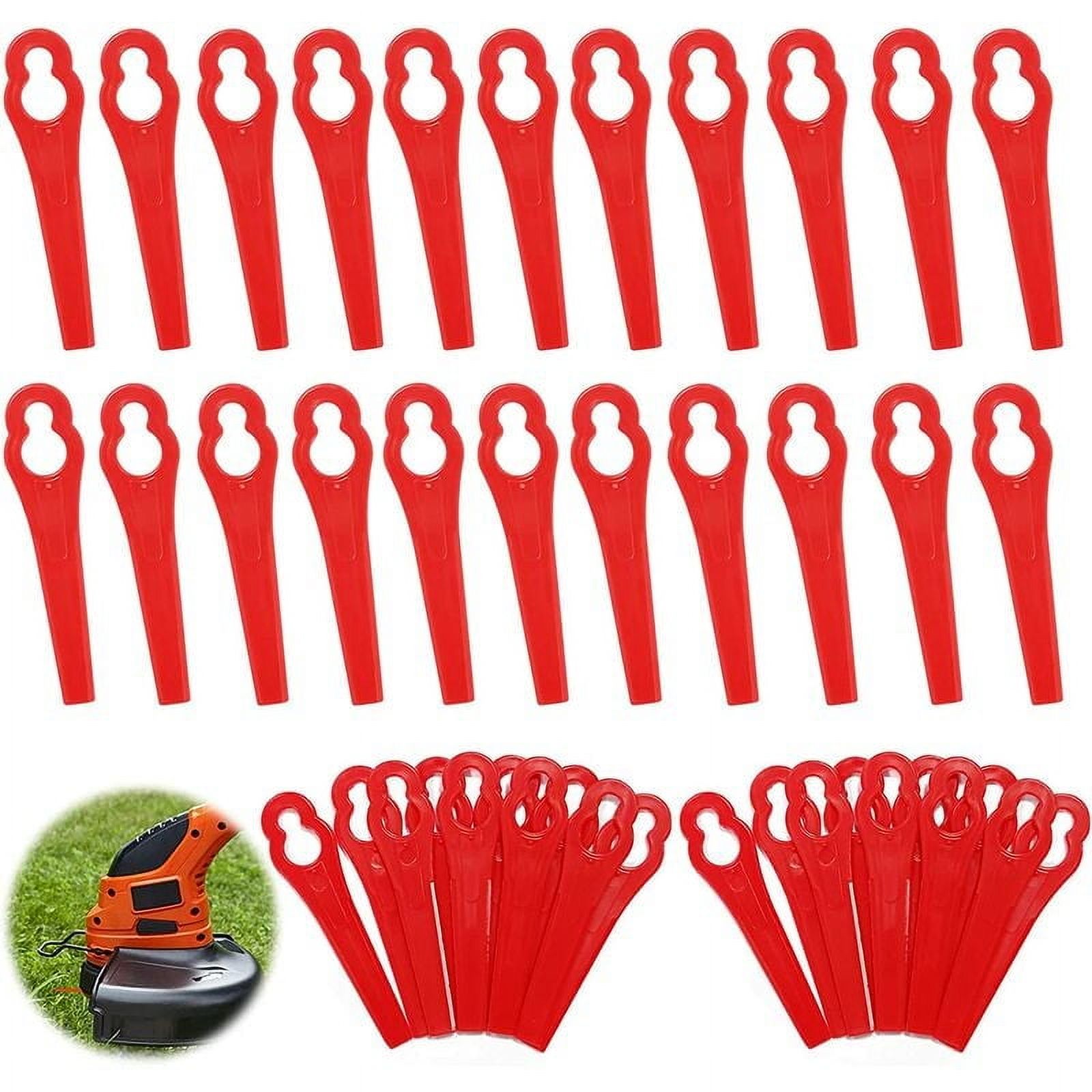 Plastic Cutter Blades Replacement, Weed Wacker Head Blades, Reliable Replacement Blades for Your ...