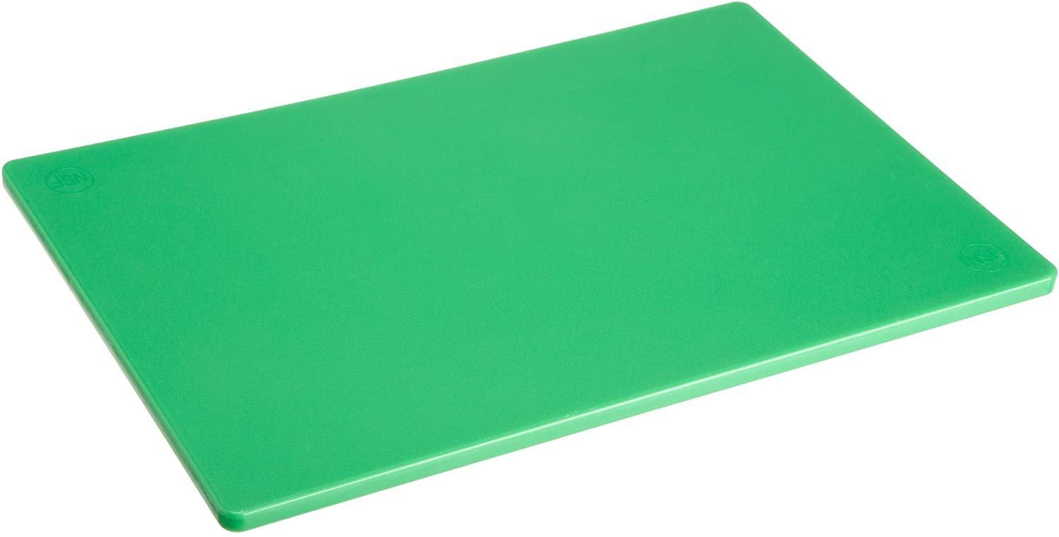 Plastic Cutting Board 15x20 1/2" Thick Green, NSF Approved Commercial ...
