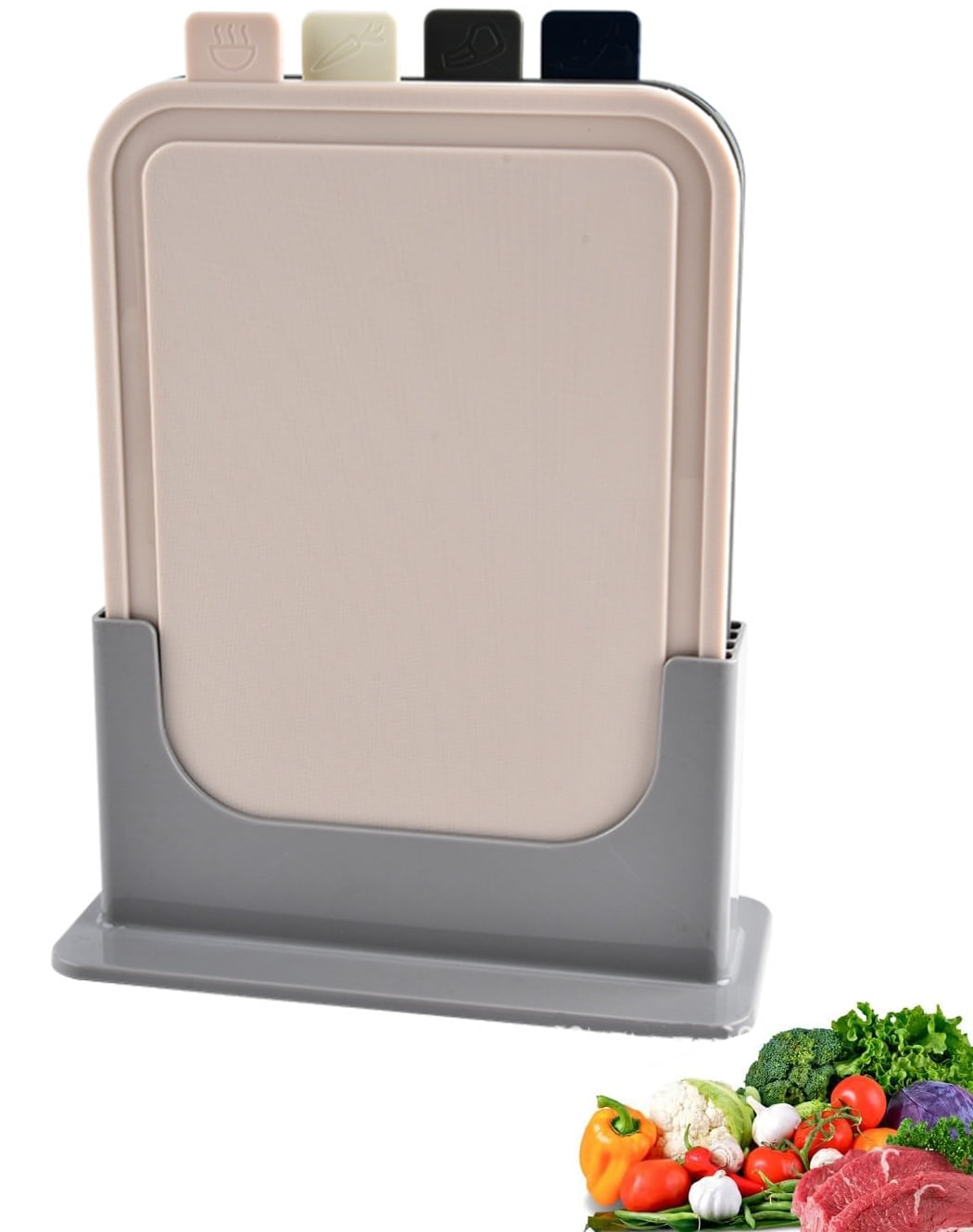 Plastic Cutting Board Set, Dishwasher Safe Cutting Boards for Kitchen ...