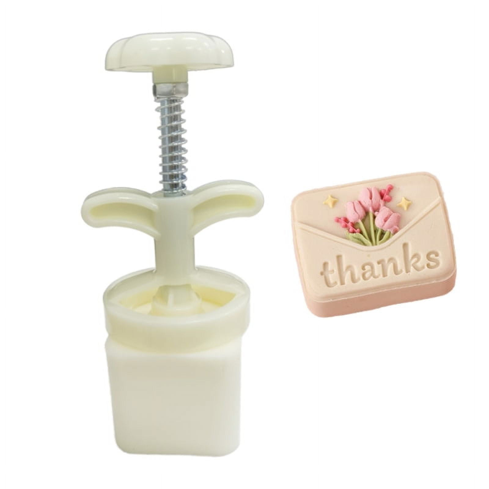 Plastic DIY Mooncake Moulds Mid-Autumn Theme Mooncake Mold DIY Baking ...