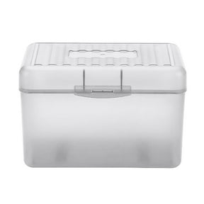 KQJQS Stackable Card Storage Box - 2-Pack Multi-functional Organizer ...