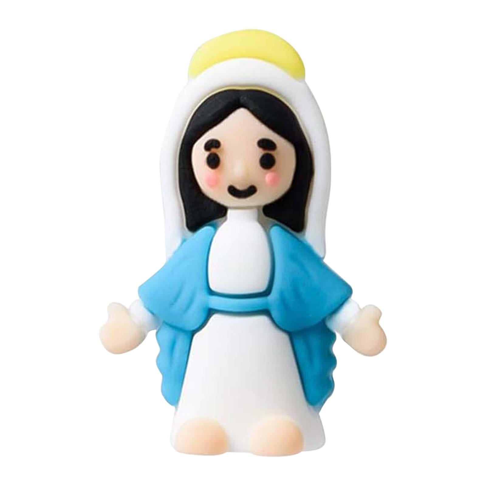 Plastic Desktop Ornament, Fall Decor - Dienrx Little Virgin Mary ...