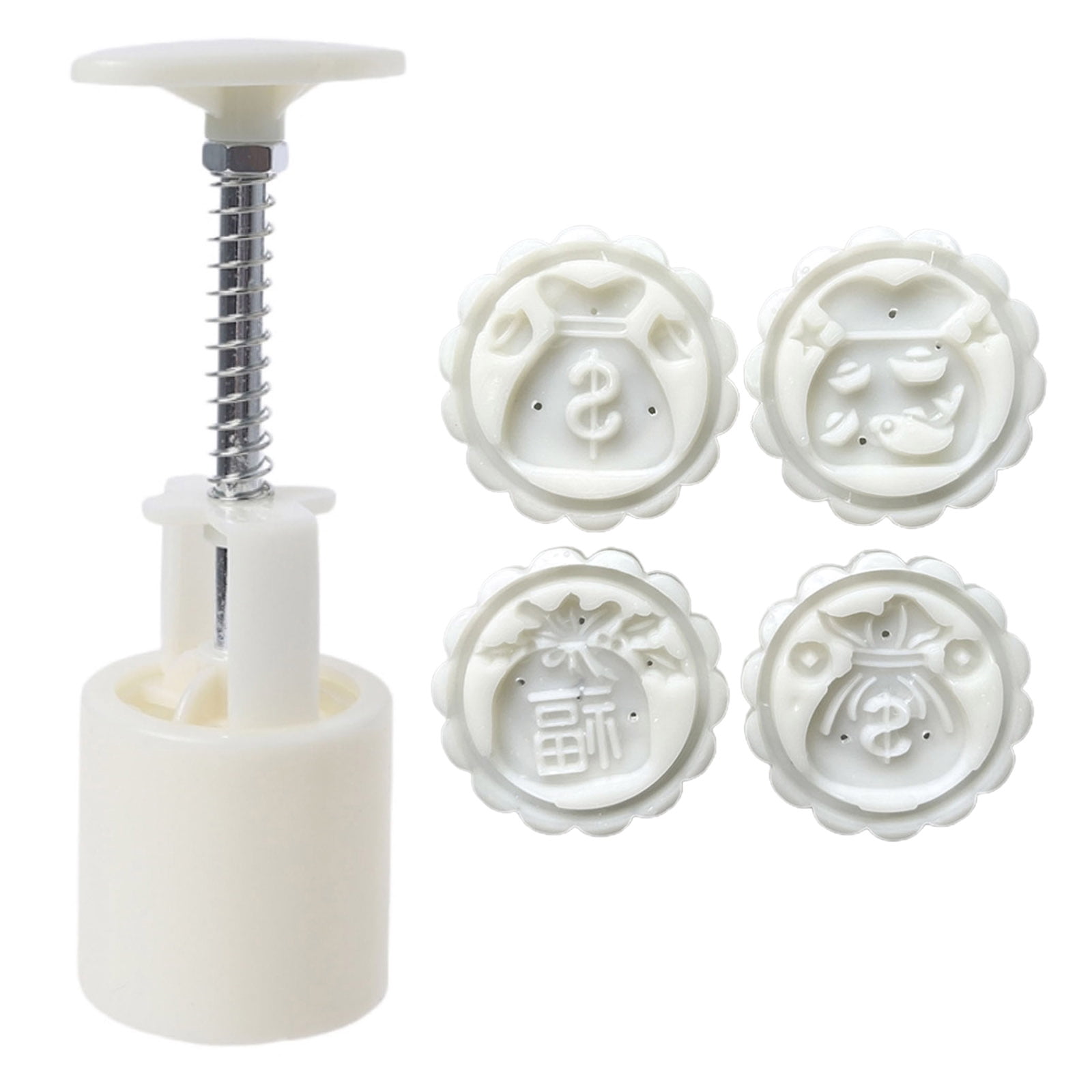 Plastic Dessert Stamps Blessing Bag Shape Dessert Mould Festival Hand ...