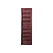 Mid America Open Louver Vinyl Shutters (1 Pair) In Stock Now - Walmart.com