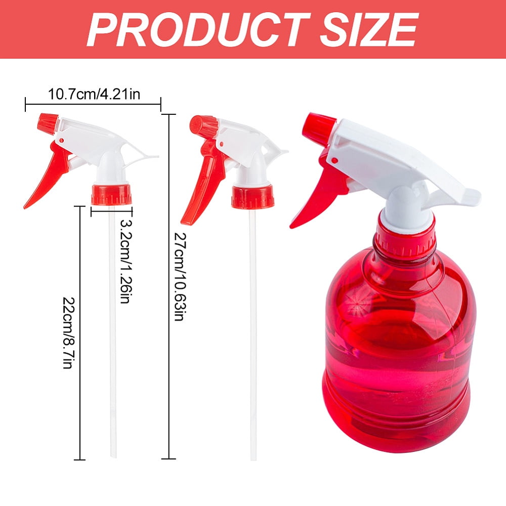 Plastic Dispensing Pump Fits for Water Sanitizer Spray Bottle Red 27x10 ...