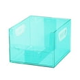 Plastic Document File Organiser Filing Storage Box with Handle ...