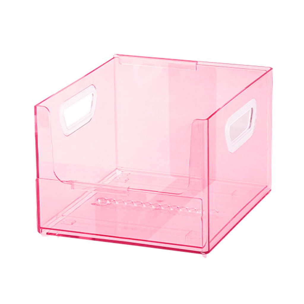 Plastic Document File Organiser Filing Storage Box with Handle ...