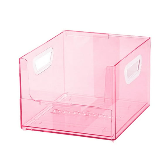 Plastic Document File Organiser Filing Storage Box with Handle ...