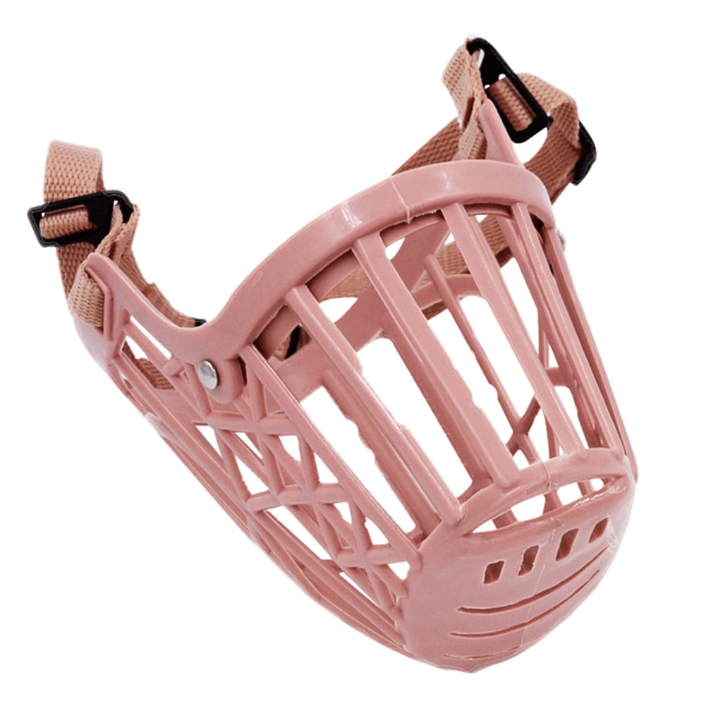 Plastic Dog Muzzle, Anti Bite Adjustable Pet Basket Masks, Dogs ...