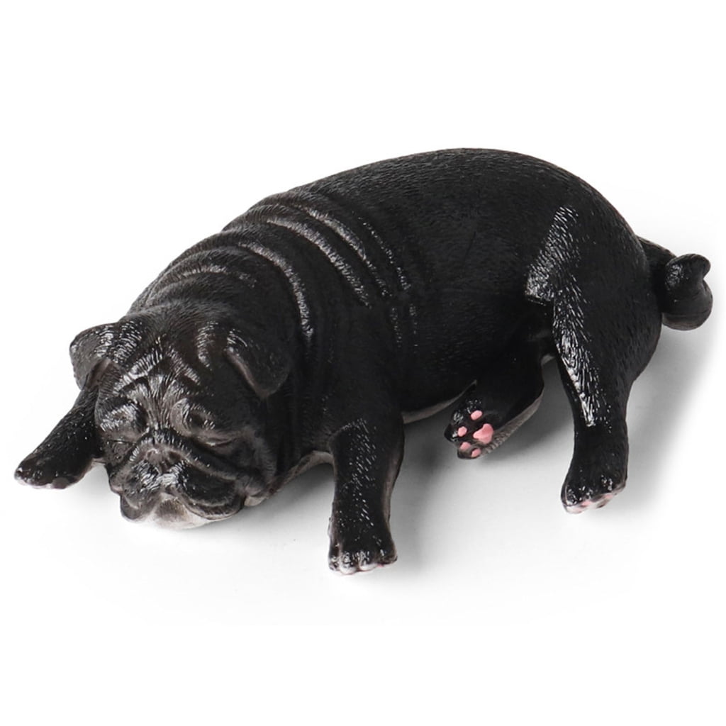 Plastic Dogs Model Statue Ornament Dogs Model Figures for Collectors ...