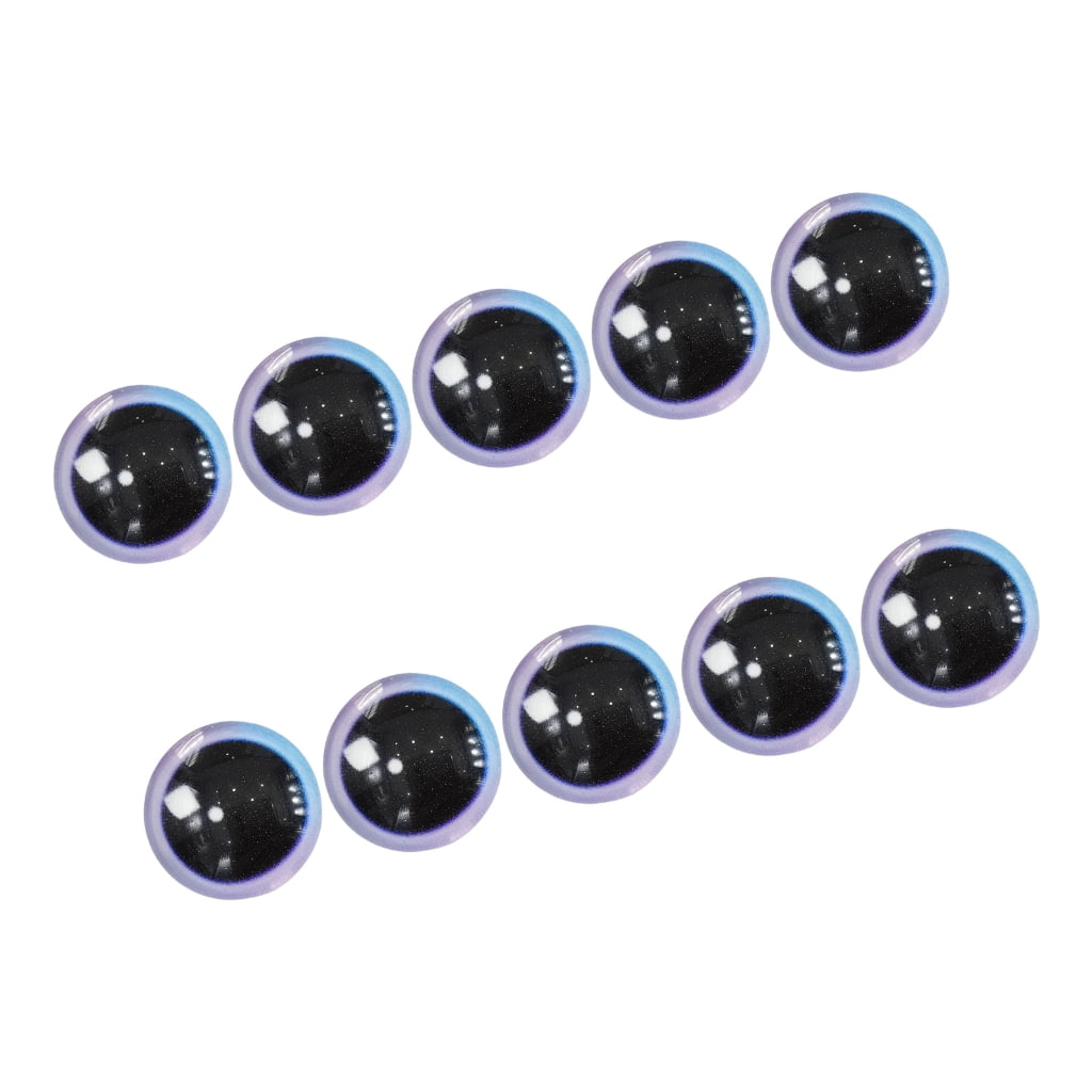 Plastic Doll Eye Set for DIY Crafts Eyes Semi Sphere Plastic Safety ...