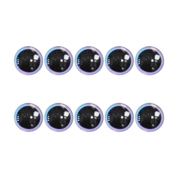 Plastic Doll Eye Set for DIY Crafts Plastic Safety Eyes Semi Sphere DIY ...