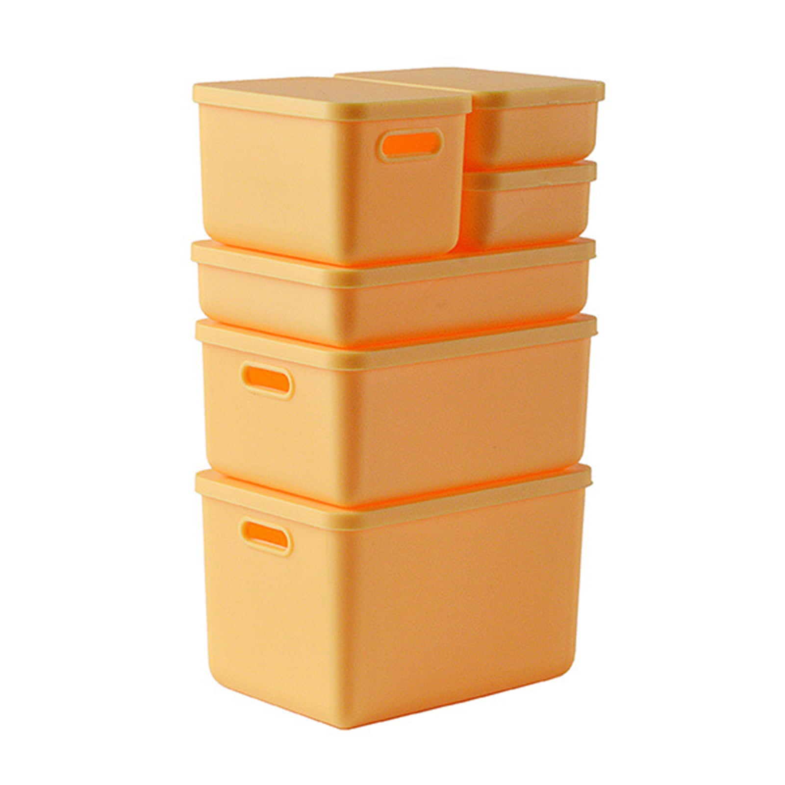 Plastic Dollhouse Mini Storage Box with Lid for Micro Landscape ...