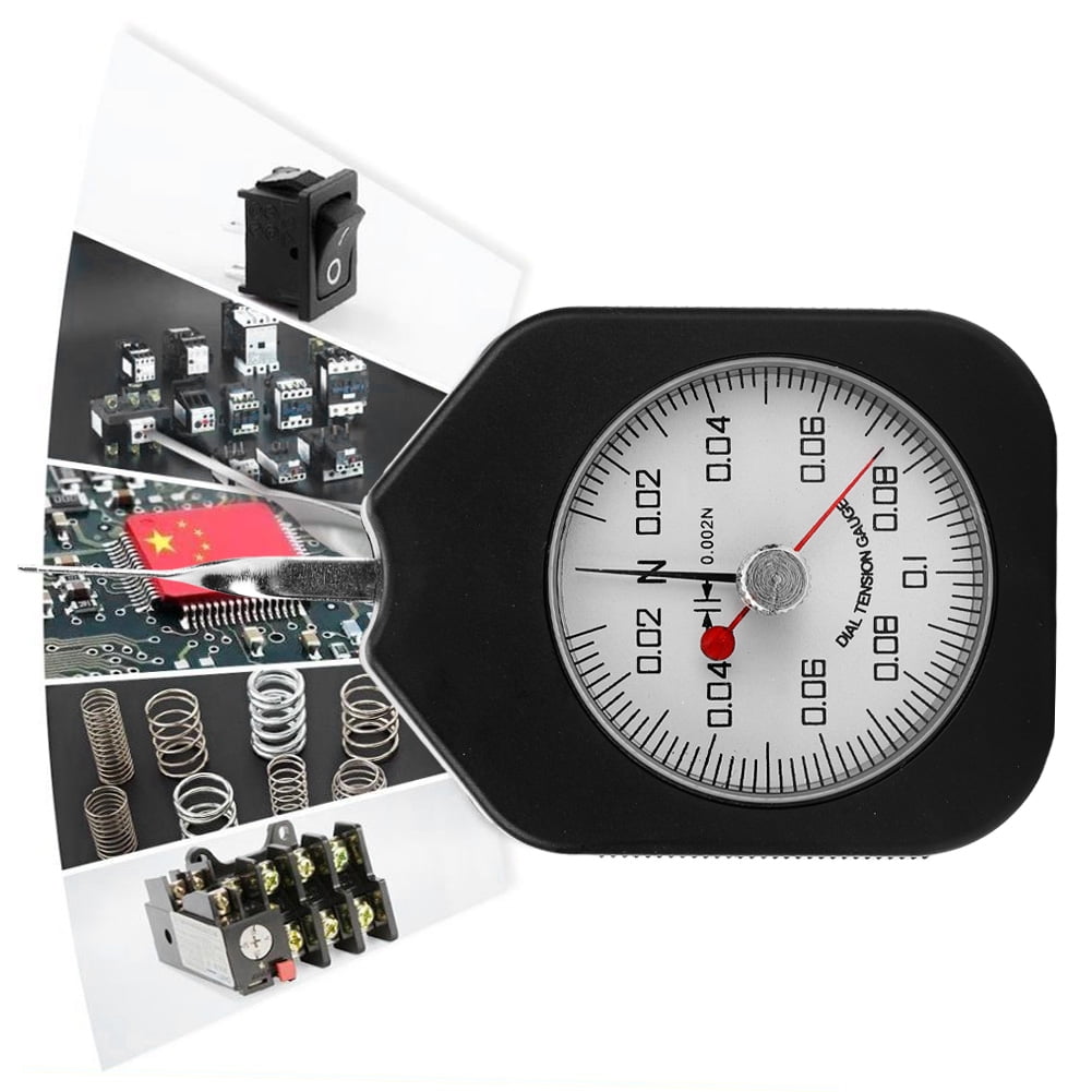 Plastic Double Pointer Dial Type Tensiometer for Measuring Mechanical ...