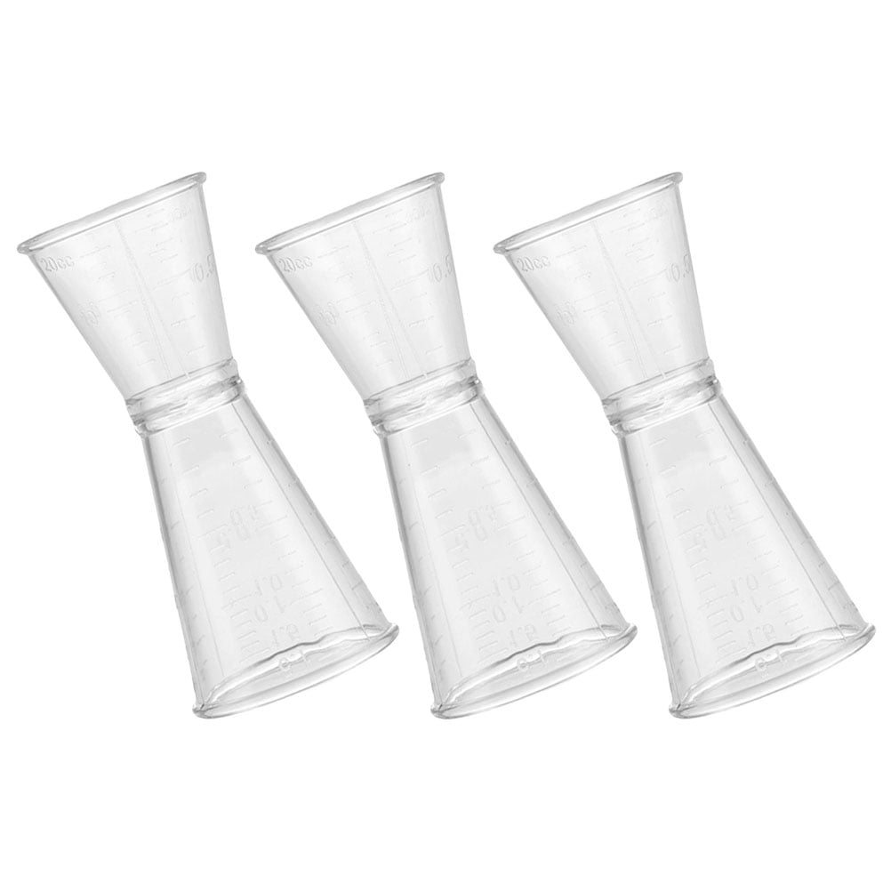 Raindrops Wine Measuring Cup Transparent Plastic 3pcs - Walmart.com