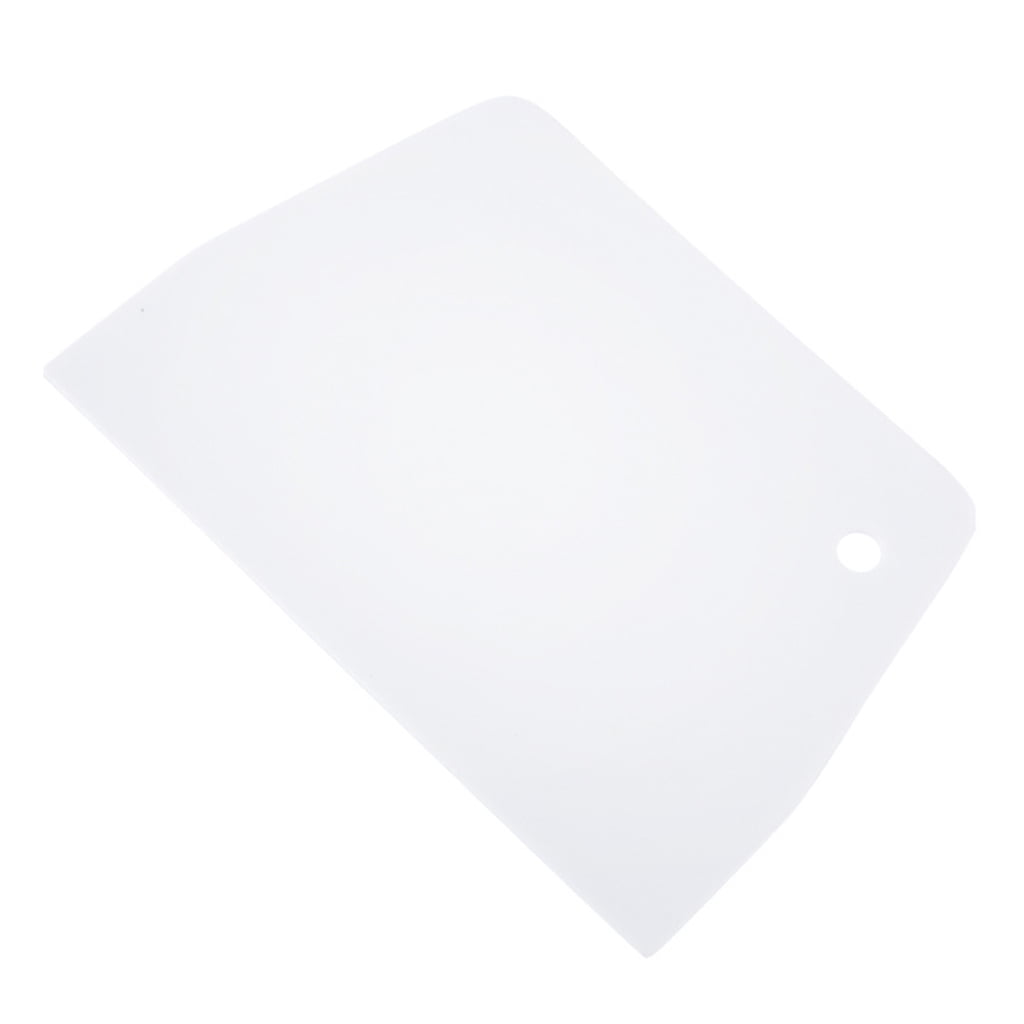 Plastic Dough Scraper Cream Smooth Cake Flour Spatula Cutter Knife ...