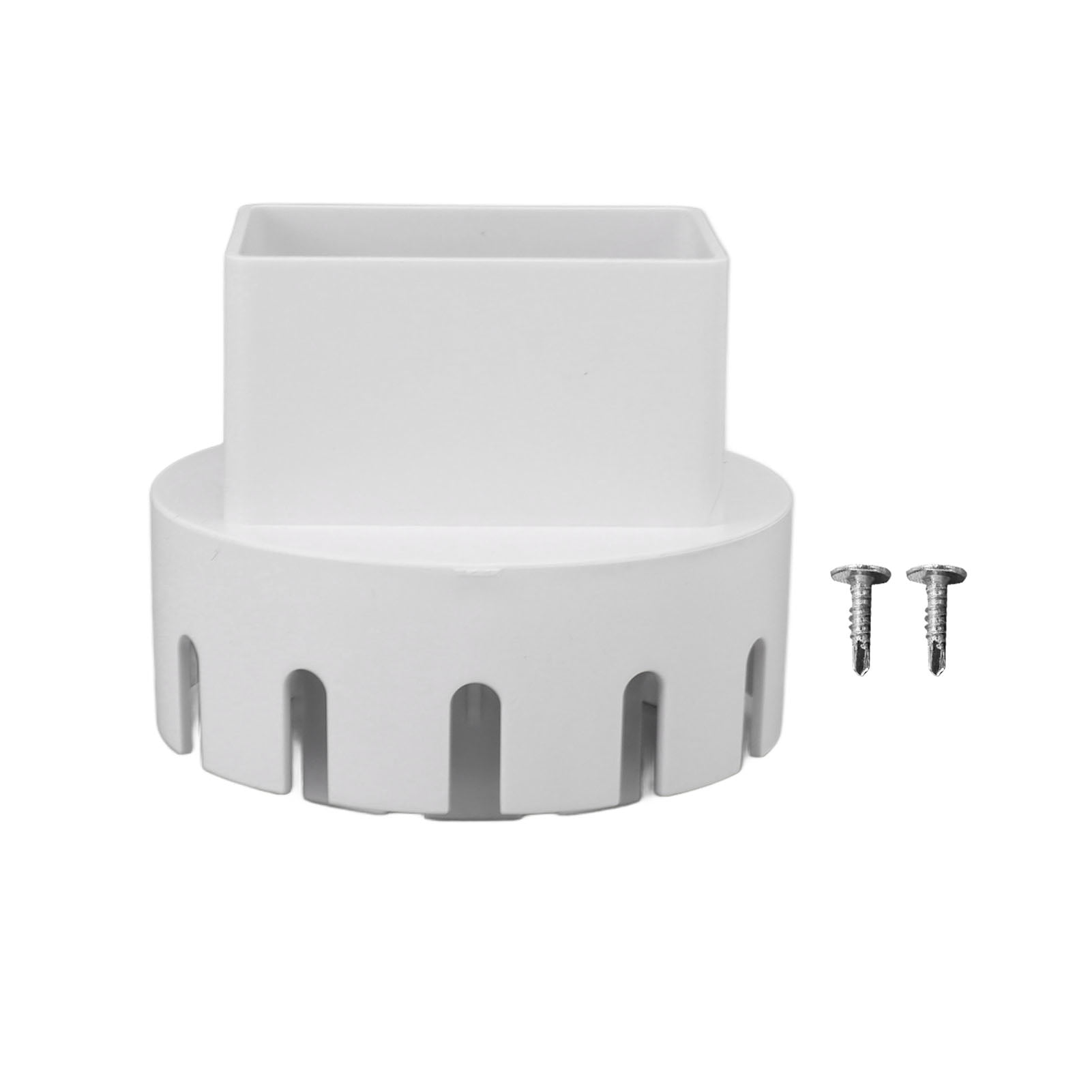 Plastic Downspout Adapter Connector For Rain Gutter Drain Pipe With ...