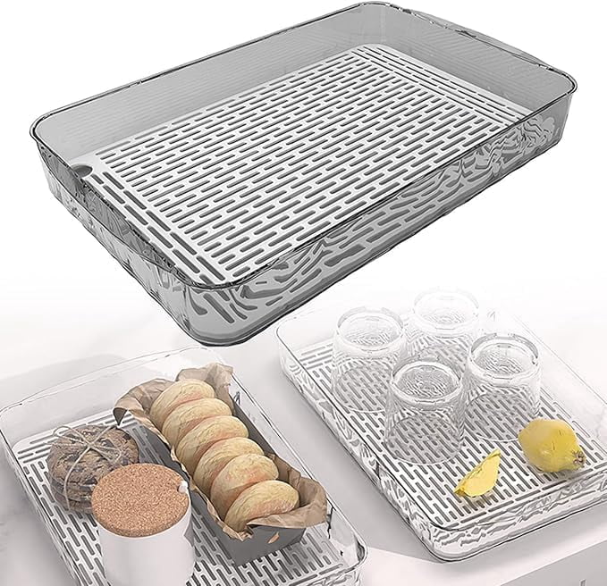 Plastic Drain Tray Drying Rack for Small Sink Coffee Table ...