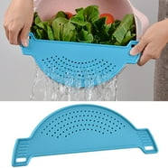 Snap Strainer, DaKuan 2 Packs of Plastic Hands-Free Clip-on Heat ...