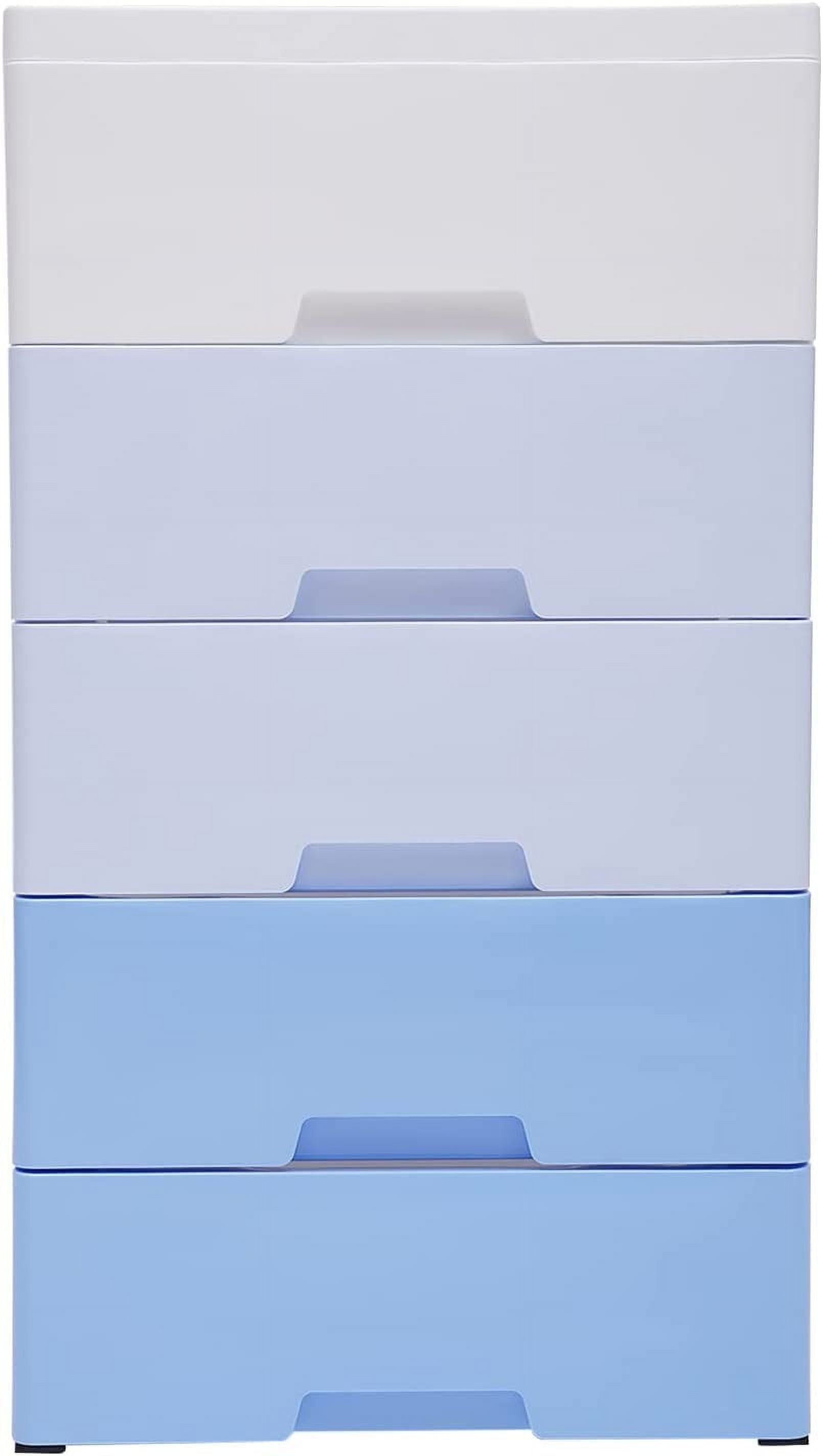 Plastic Drawer 5-layer Closet Storage Baby Clothes Organizer Plastic ...